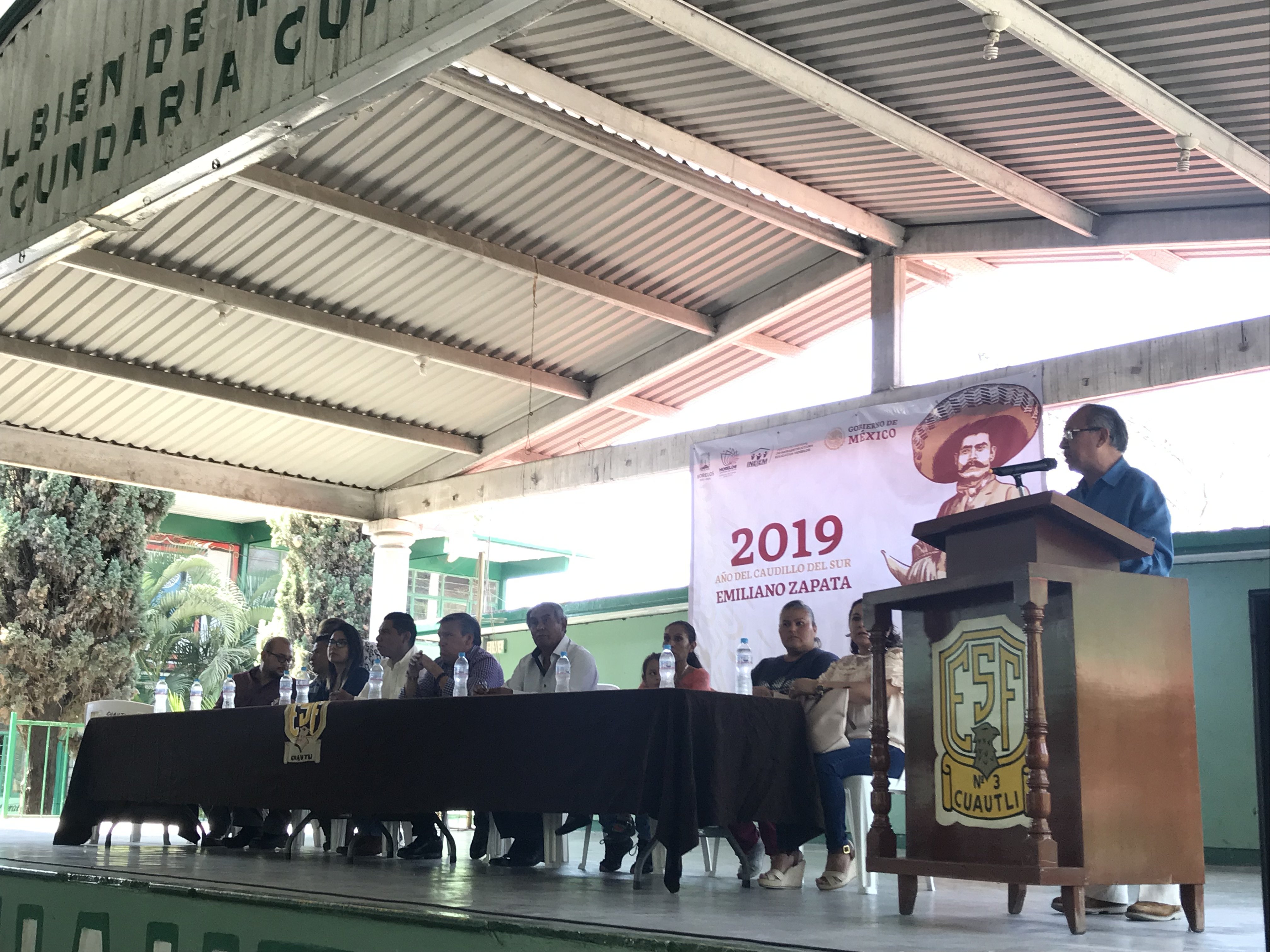 Inauguran obras de rehabilitación en la escuela secundaria “Cuautli” de ...