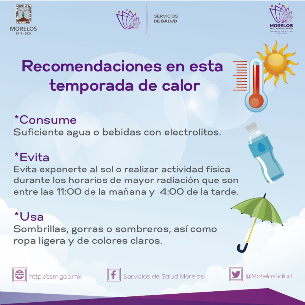 Para Prevenir Golpe De Calor Recomiendan Evitar Exponerse Al Sol Y