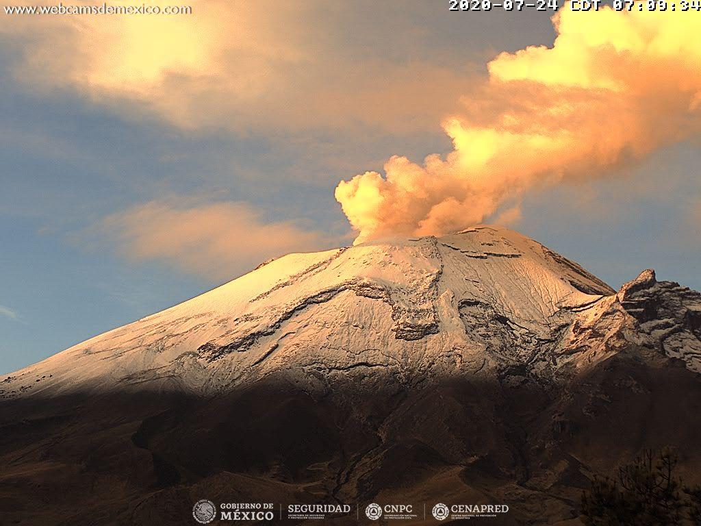 El volcán Popocatépetl emite 13 exhalaciones y 1,212 minutos de tremor ... El volcán Popocatépetl emite 13 exhalaciones y 1,212 minutos de tremor ...