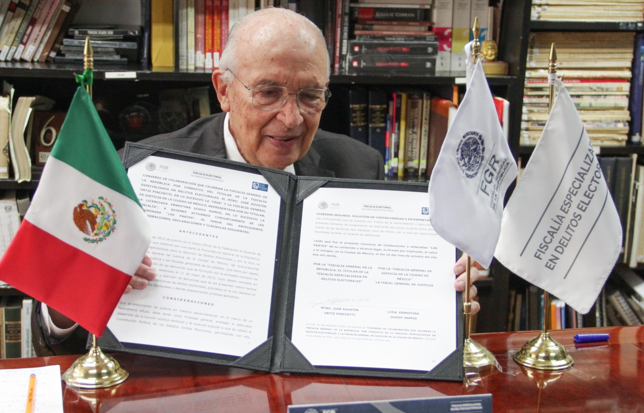 Firma FEDE convenio de colaboración con fiscalías de CDMX, Estado de ...