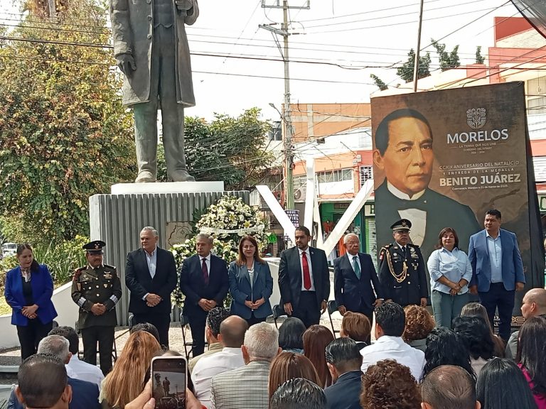 Los tres poderes del estado de Morelos conmemoran el natalicio de ...