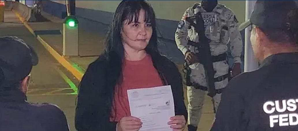 Juana Hilda fue liberada del penal federal de Morelos anoche, después ...