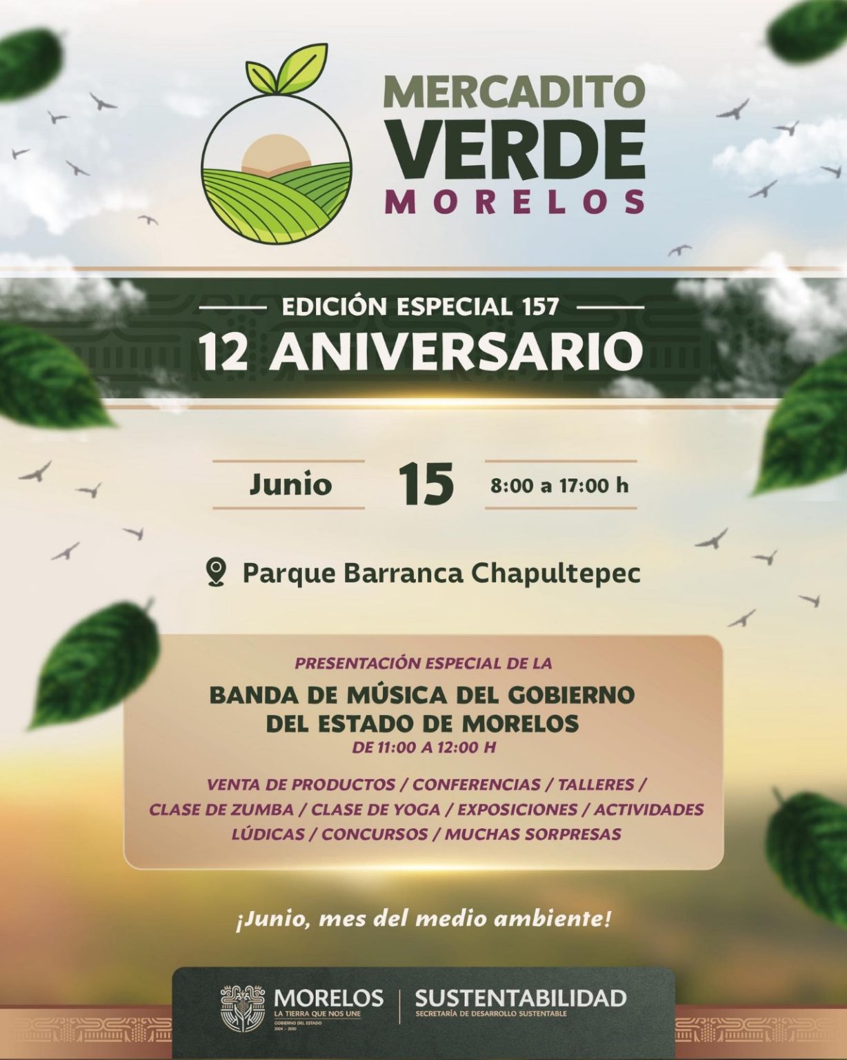 Invita gobierno de Morelos a celebrar el 12 aniversario del Mercadito ...