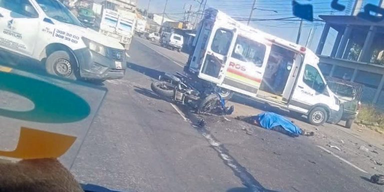 Motociclista pierde la vida en accidente sobre la carretera México ...